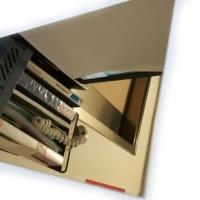 China DIN 2mm Thickness Cold Rolled Stainless Steel Sheet Mirror Etching for sale