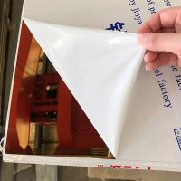 China No.8 SS 304 316 Green Mirror Stainless Steel Sheet 8K Polishing 0.3mm Thickness for sale