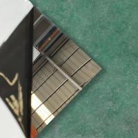 China No.8 SS 304 316 Green Mirror Stainless Steel Sheet 8K Polishing 0.3mm Thickness for sale