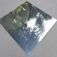 China DIN 2mm Thickness Cold Rolled Stainless Steel Sheet Mirror Etching for sale
