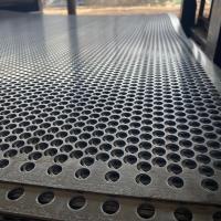 China 304 316 Round Hole SS Decorative Perforated Metal Sheet For Fencing for sale