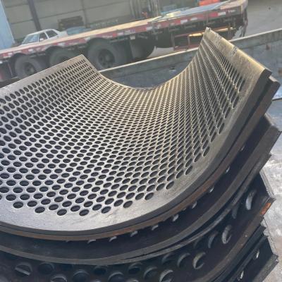 China 201 Bending Food Grade Perforated Stainless Steel Sheet Corrosion Resistance for sale