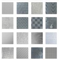 China 0.3mm Embossed Stainless Steel Sheets Custom Decorative Plates Wall Cladding Fabrication Metal for sale