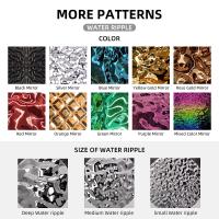 China Rose Gold Water Ripple Stainless Steel Sheet for sale