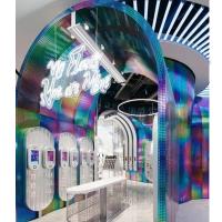 China Customize Colorful Perforated Stainless Steel Sheet For Indoor Partitions Wall Decorations for sale