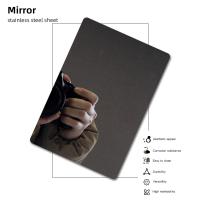 China Customized Size Decorative Stainless Steel Sheet 201 304 316l Cold Rolled 8k Mirror Pvd Color Finish for sale