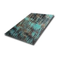 China 304 316 Antique Copper Decorative Stainless Steel Sheet Metal Crafts PVD Color Coating for sale