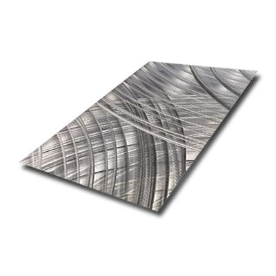 China 3.0mm Innovative 3D Laser Stainless Steel Sheet For Stunning Decorations for sale