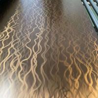 China 304 316 Art Pattern 3D Laser Finish Stainless Steel Decorative Sheet For Shopping Mall for sale