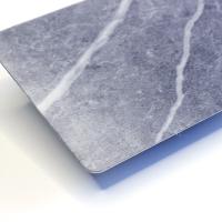 China Marbling Laminated Stainless Steel Sheet Decorative Metal Wall Panel  201 304 for sale