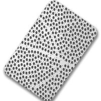 China 201 Hot Rolled Perforated Metal Sheet 4x8 4x10 2mm Perforated Stainless Steel Panels for sale