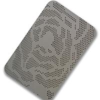 China 201 Hot Rolled Perforated Metal Sheet 4x8 4x10 2mm Perforated Stainless Steel Panels for sale