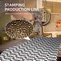 China Mirror Gold Pvd Color Water Wave Ripple Stainless Steel Panel Stamped Ripple Sheet for sale