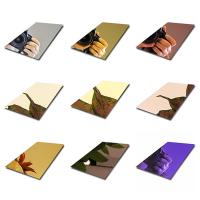 China 0.3mm Mirror Stainless Steel Sheet 304 For Building Decoration for sale