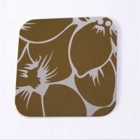 China Mirror Polished Etched 430 201 304 Stainless Steel Sheets Decorative Customizable Pattern for sale