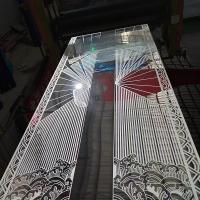 China 430 201 Ba Hairline Mirror Stainless Steel Sheet PVD Color For Architecture Elevator Interior Exterior for sale