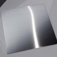 China 1mm Brushed Finish Cold Rolled Steel Plate Customized Size 304 316 Stainless Steel Sheet for sale