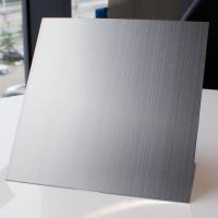 China 1mm Brushed Finish Cold Rolled Steel Plate Customized Size 304 316 Stainless Steel Sheet for sale