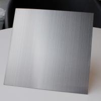 China 1mm Brushed Finish Cold Rolled Steel Plate Customized Size 304 316 Stainless Steel Sheet for sale