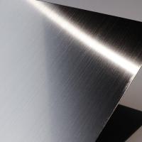 China SS304 1.2Mm Cold Rolled Stainless Steel Sheet 2b NO.4 Hairline Metal Finish for sale