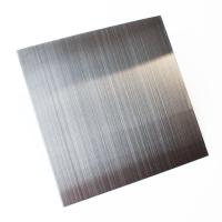 China SS304 1.2Mm Cold Rolled Stainless Steel Sheet 2b NO.4 Hairline Metal Finish for sale