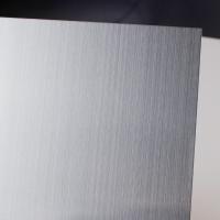 China 0.9Mm SS Metal Sheet 304 Grade Brushed Stainless Steel Sheeting for sale