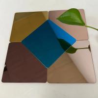 China 0.3mm Mirror Stainless Steel Sheet 304 For Building Decoration for sale