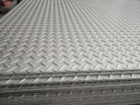 China ASME 201 304 4x8 Checkered Embossed Stainless Steel Sheet Water Ripple for sale