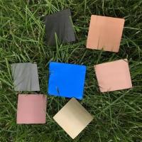 China 304 316 Color Coated Stainless Steel Square Plate Pvd 201 Stainless Steel Sheet 4X8Ft 304L AFP Coating for sale