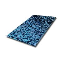 China 0.3mm Thickness 304 Water Ripple Stainless Steel Sheet For Modern Decor for sale