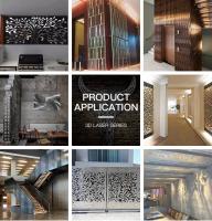China Versatile 3D Laser Stainless Steel Sheets Architectural Grade 3D Stainless Steel Art Panels for sale