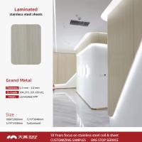 China 304 316 Stainless Steel Lamination Sheet Laminated Metal Steel Plate Max. Width 1500mm for sale