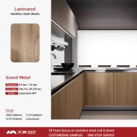 China Customized 304 Decorative Stainless Steel Sheet Lamination Stainless Steel Plate for sale