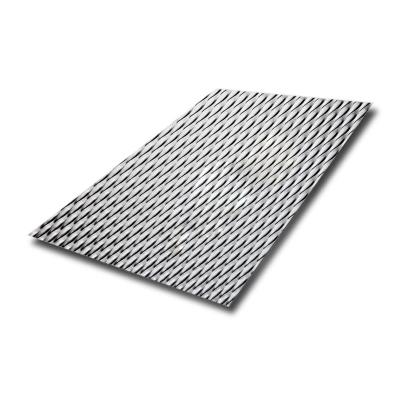 China Custom Cut Stainless Steel Metal Sheet With 5WL Pattern 0.3mm Thickness for sale
