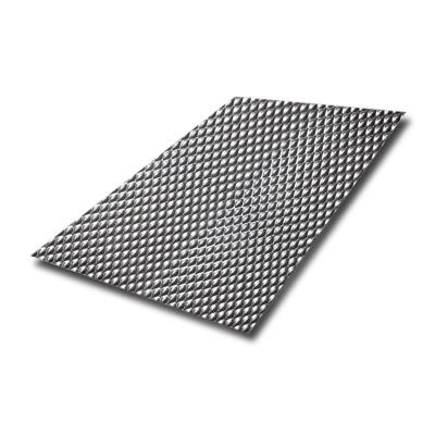 China 6wl Stainless Steel Sheet 304 BA Embossed Finsih Stainless Steel Metal Plate for sale