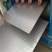 China 201 304 316 Floor Checker Plate 1mm 3mm Thickness Embossed Stainless Steel Sheet for sale