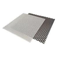 China Metal 3mm Perforated Stainless Steel Sheet With Round Hole Bright Surface for sale