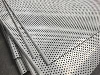 China Metal 3mm Perforated Stainless Steel Sheet With Round Hole Bright Surface for sale