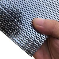 China 316 Stainless Steel Perforated Sheet Metal Custom Perforated SS Sheet for sale