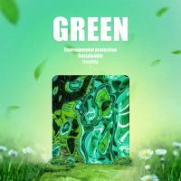 China 304 0.6mm thick mirror PVD green color stainless steel sheet water ripple stainless steel ceiling panel for sale