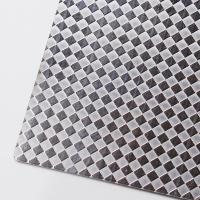 China 3D Rhombus Pattern Stainless Steel Embossed Sheet Customized SS Sheet Cut To Size for sale