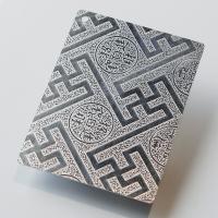 China 316L Embossed Stainless Steel Sheet 1500mm Width High Strength for sale