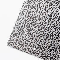 China High Durability 0.4mm Stainless Steel Sheet 304 316 Embossed Decorative Sheets for sale