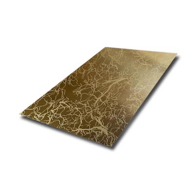 China Custom 201 304 316 Etched Stainless Steel Sheet Corrosion Resistance for sale
