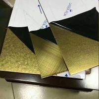 China Customized Stainless Steel PVD Sheets 3048mm Length For Wall Cladding for sale