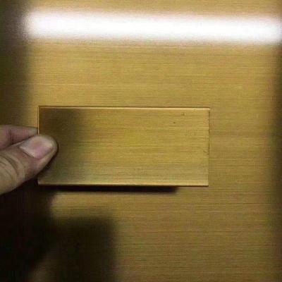 China 430 443 Stainless Steel Sheet Brushed Finish For Kitchen Equipment for sale