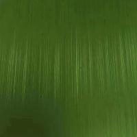 China Brushed Finish Green Stainless Steel Sheet Plate With Anti - Finger Print for sale
