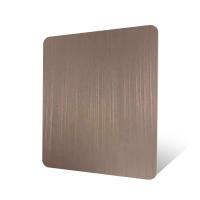 China 304 Stainless Steel Color Plate Aisi 2mm Brushed Ss 316 Decorative Hairline Stainless Steel Sheets for sale