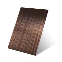 China Antique Rough Hairline Texture Stainless Steel Decor Sheet 316 304L for sale