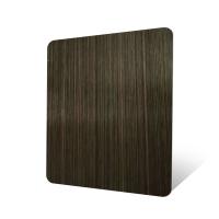 China Cold Rolled Decorative Stainless Steel Sheet 304 316 Hairline Bronze Ancient Copper Finish for sale